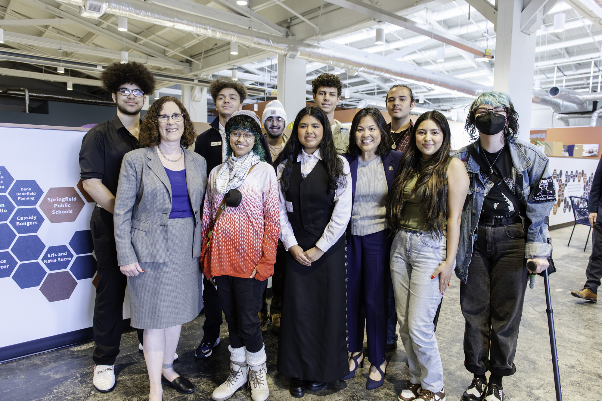 Acting U.S. Secretary of Labor Julie Su and Congresswoman Val Hoyle ...